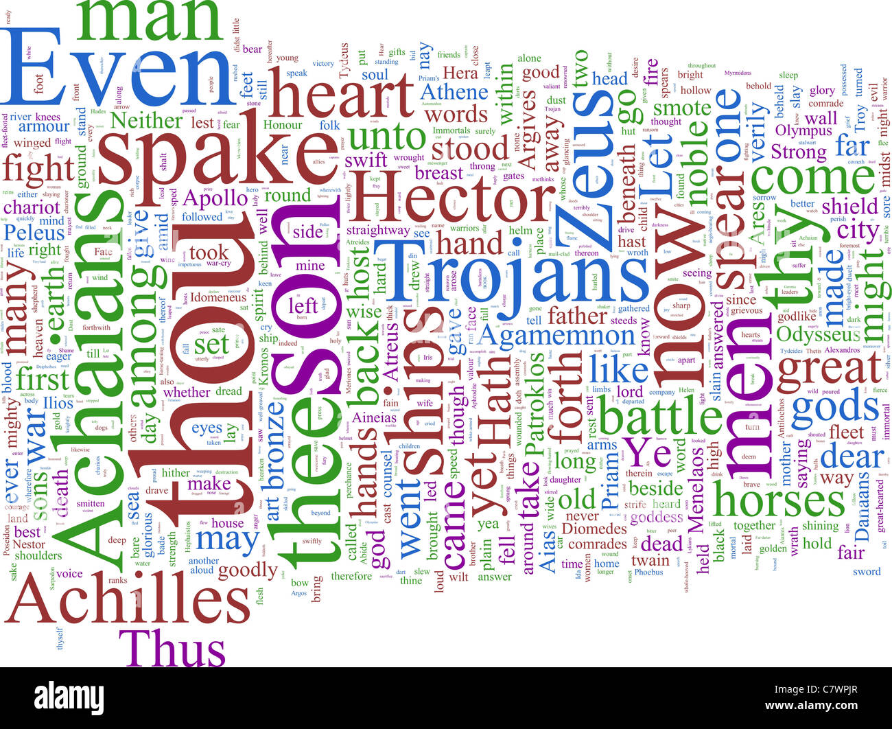 Homer’s illiad hi-res stock photography and images - Alamy