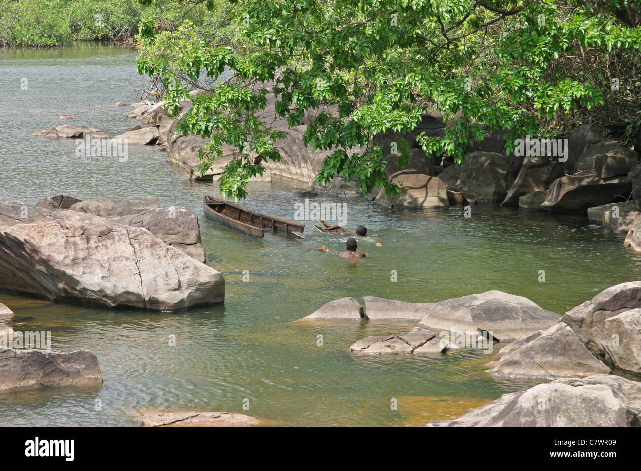 Freetown West Area Hamilton beach Sierra Leone Stock Photo - Alamy
