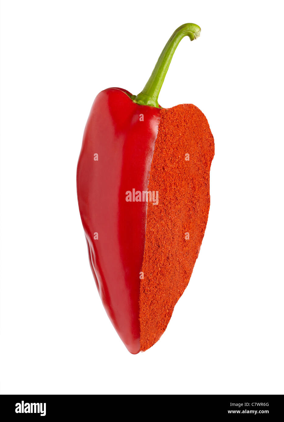 Chilli half hi-res stock photography and images - Alamy