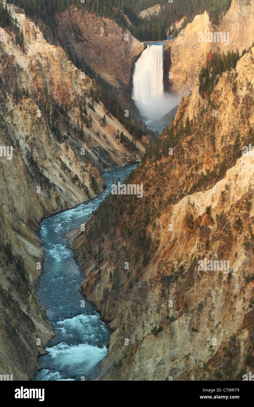 Yellowstone falls hi-res stock photography and images - Alamy