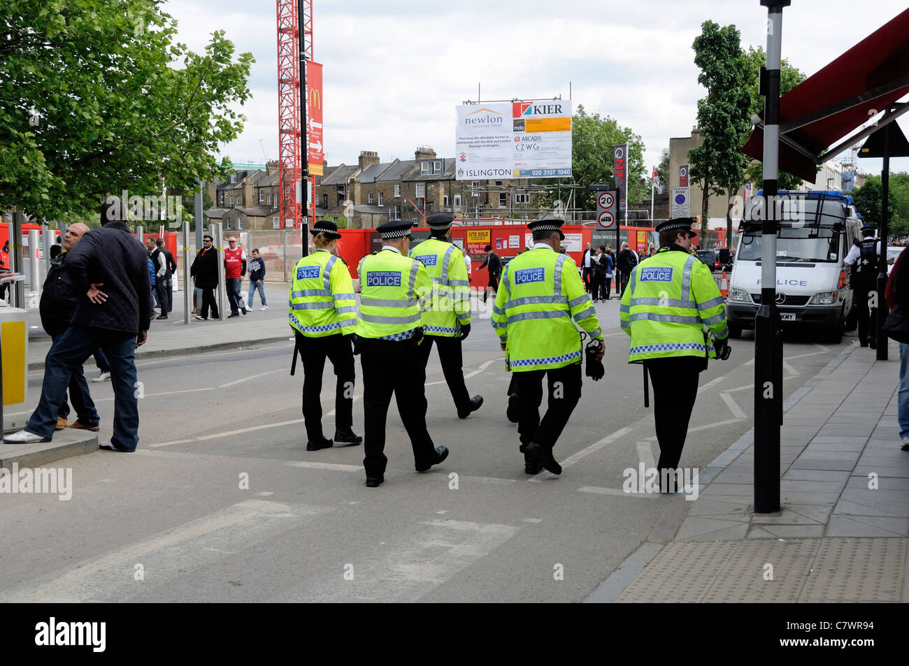 Police football stadium uk hi-res stock photography and images - Alamy