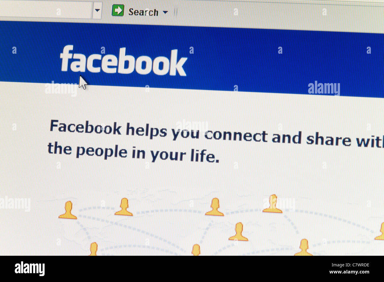 Google search facebook social media hi-res stock photography and images ...