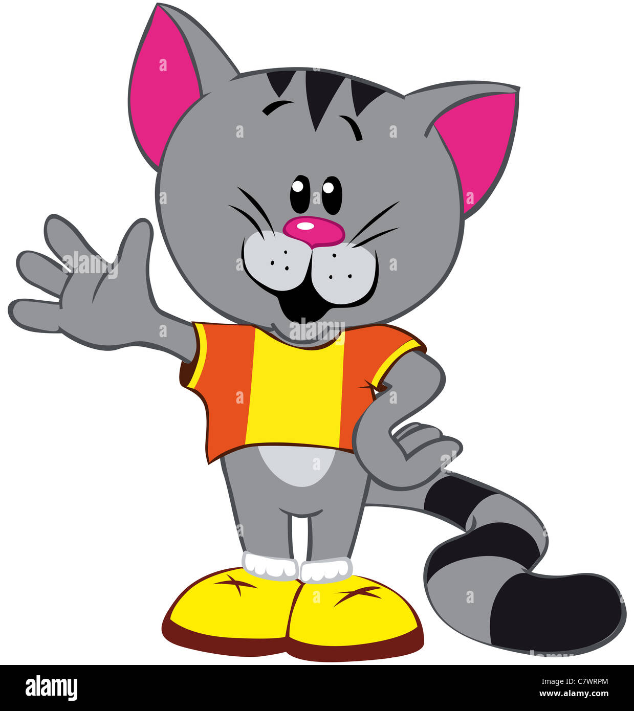 Pointing to cat hi-res stock photography and images - Alamy