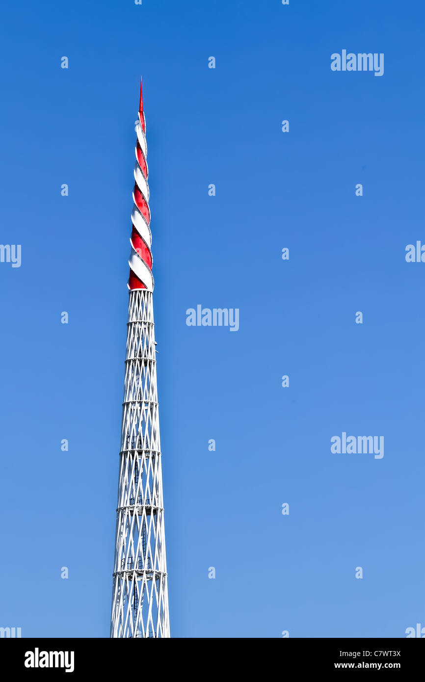 A high antenna on a public building in Vienna Stock Photo - Alamy