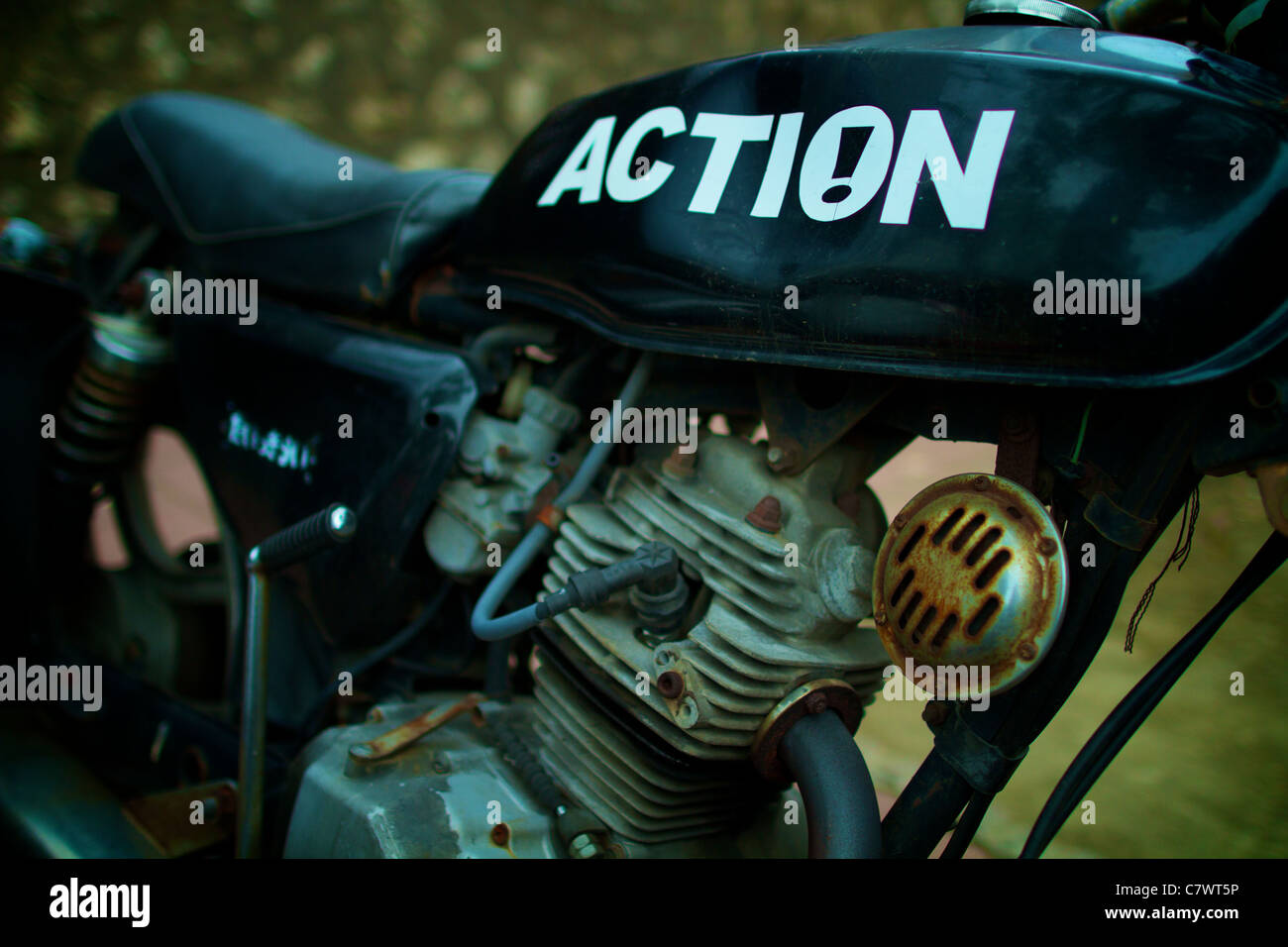 Action motorbike hi-res stock photography and images - Alamy