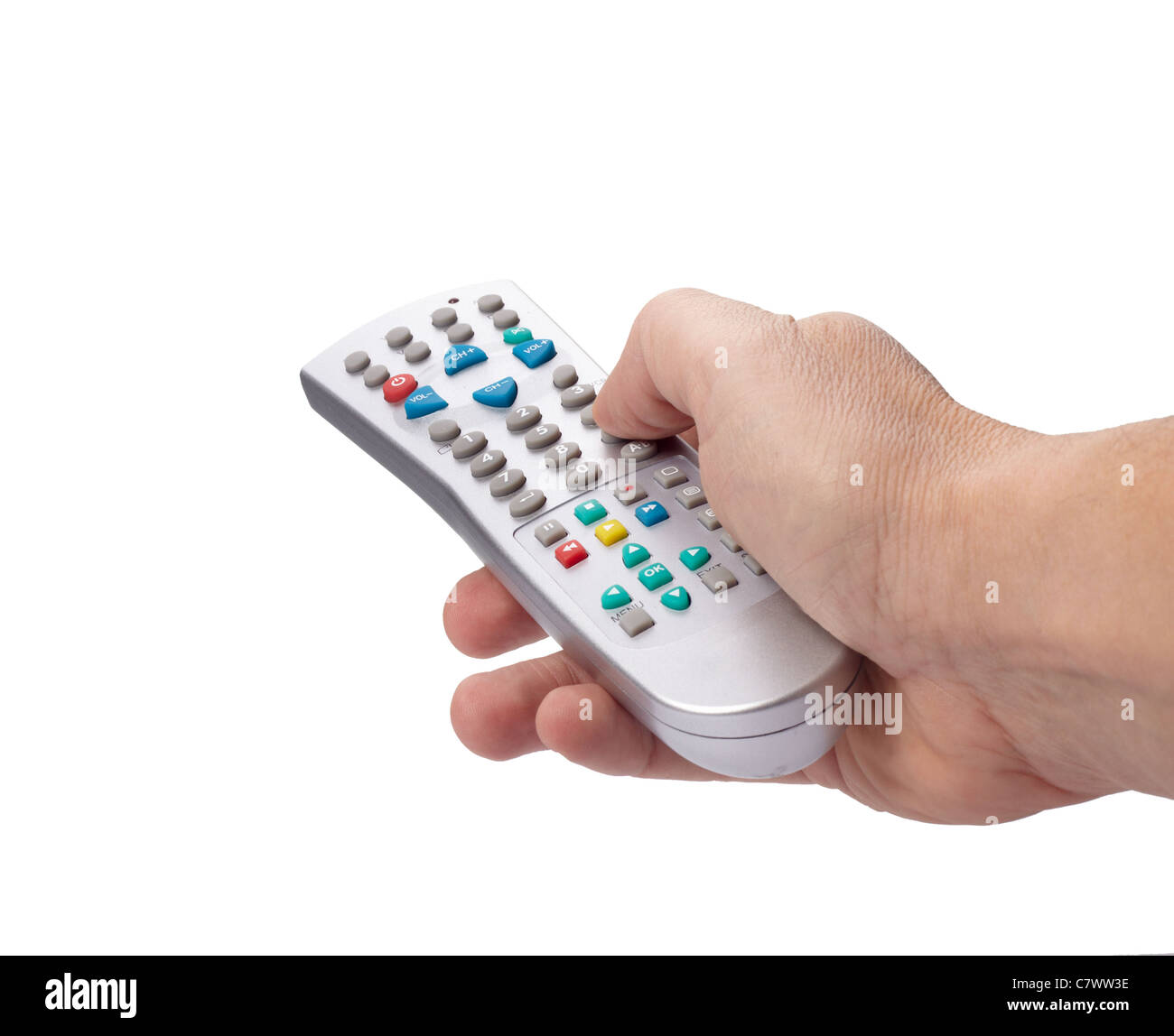 close up of a remote control Stock Photo - Alamy