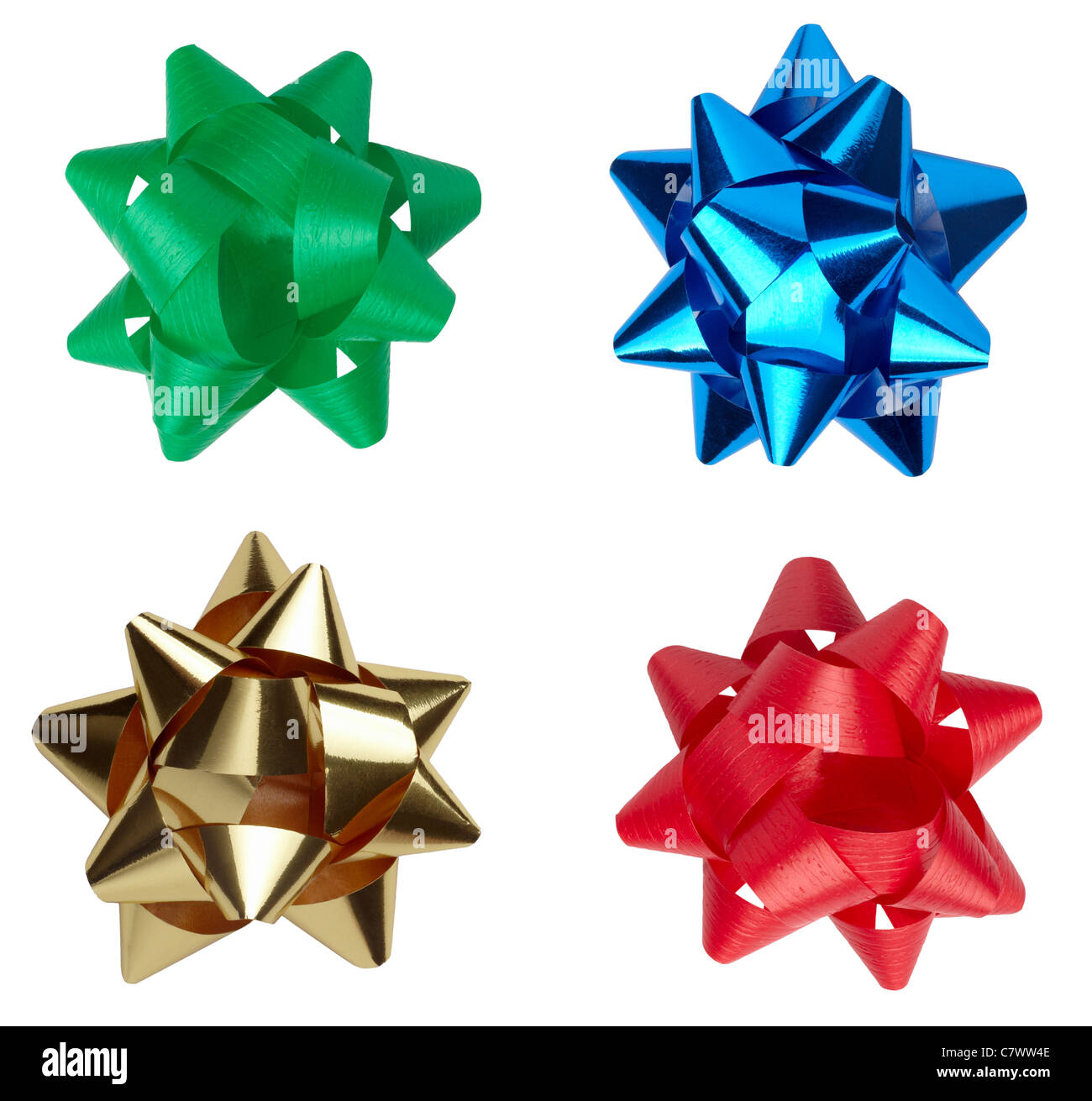 Gold bow knot Cut Out Stock Images & Pictures - Alamy