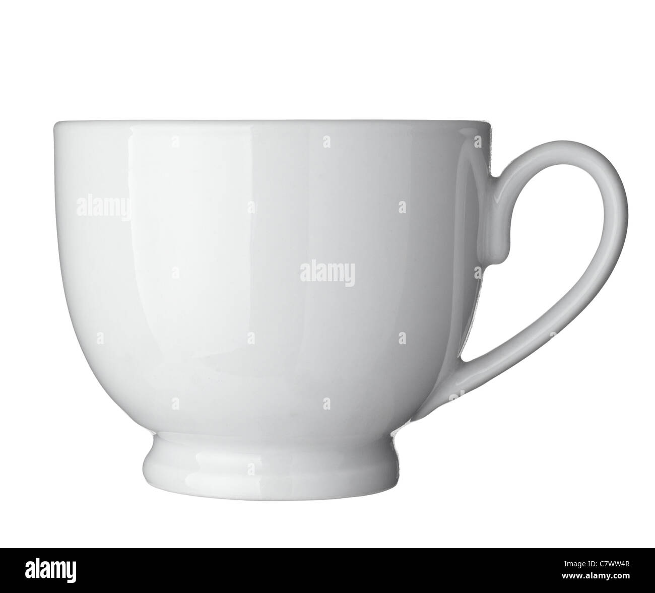 White coffee cup icon isolated Cut Out Stock Images & Pictures - Alamy