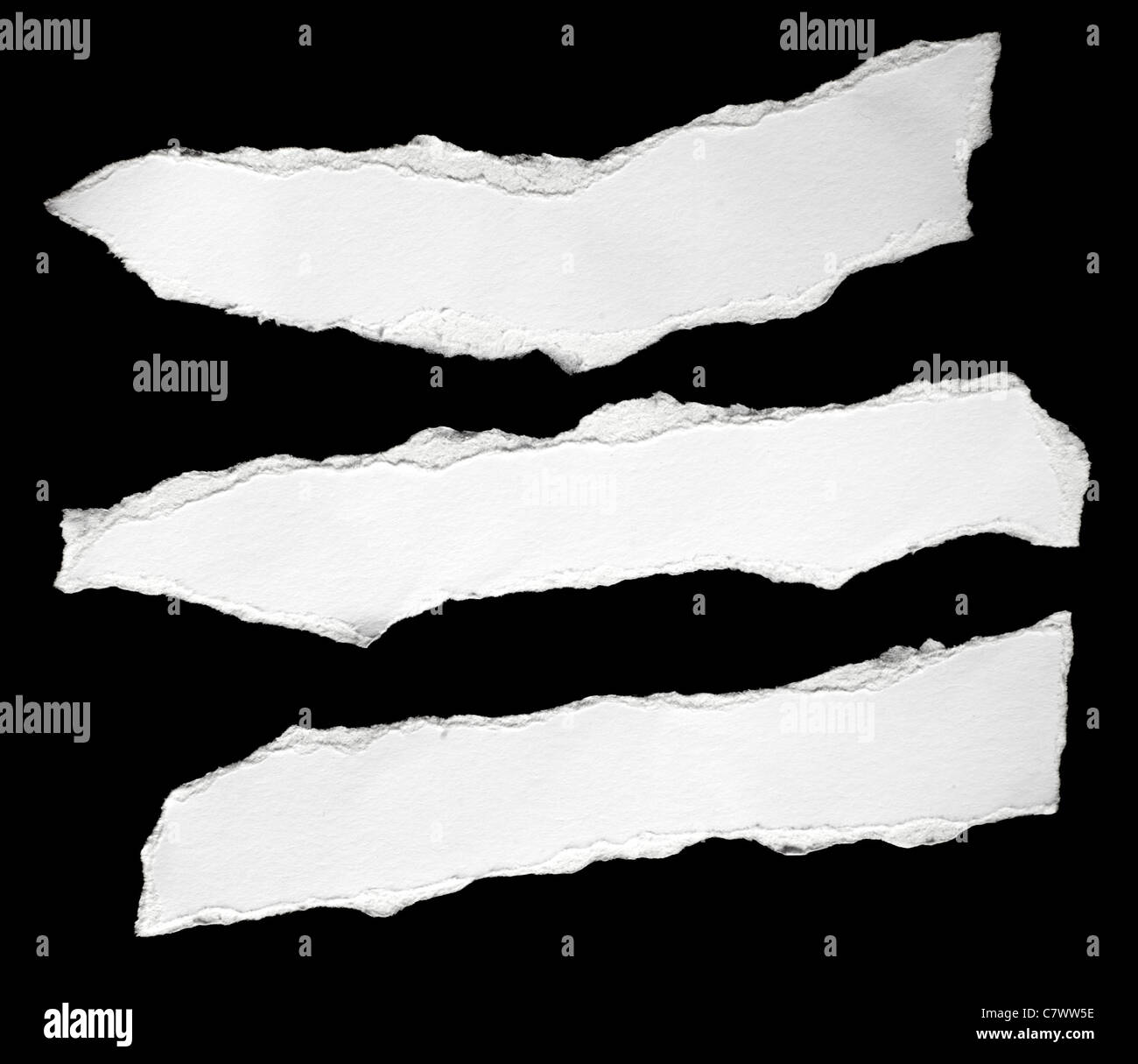 Torn pieces black paper Black and White Stock Photos & Images - Alamy