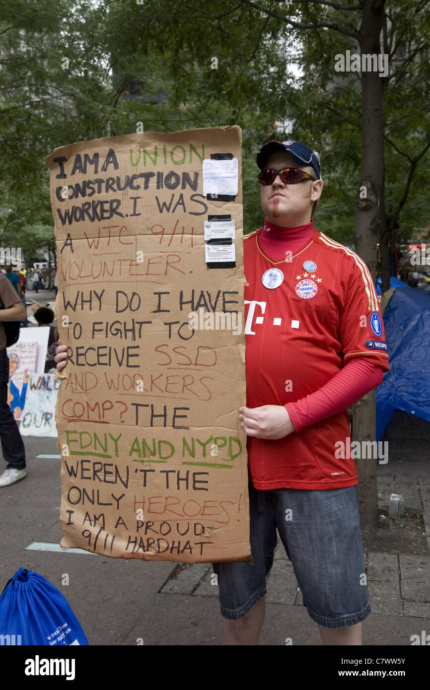 Occupy Wall Street: a leaderless movement tired of the the greed and ...