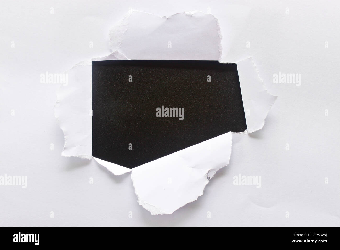 Torn paper opening hi-res stock photography and images - Alamy