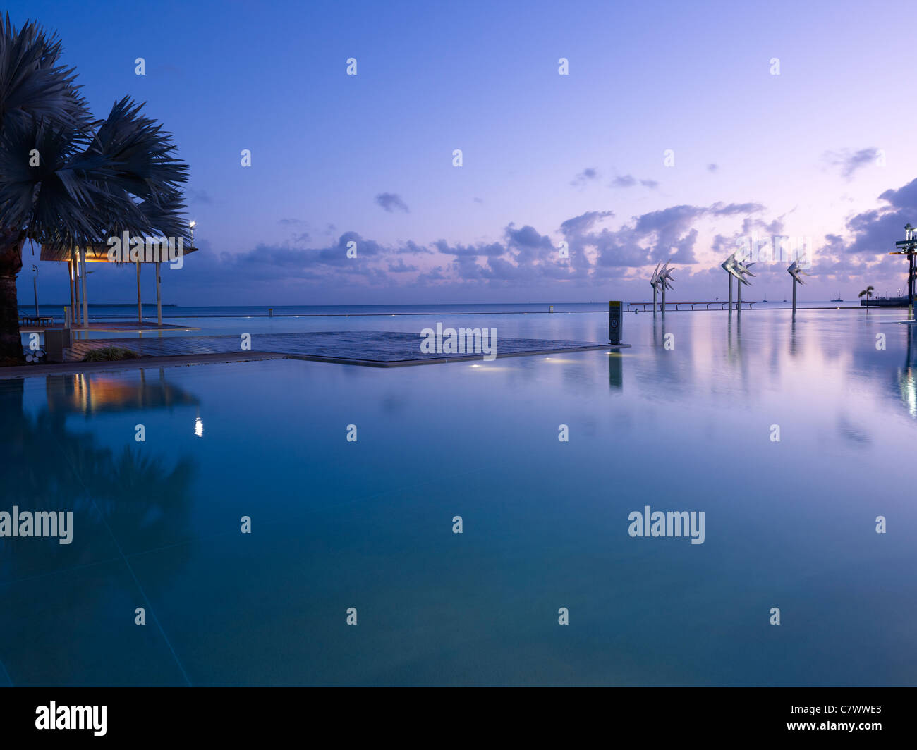Cairns Esplanade Lagoon, Queensland Australia Stock Photo - Alamy