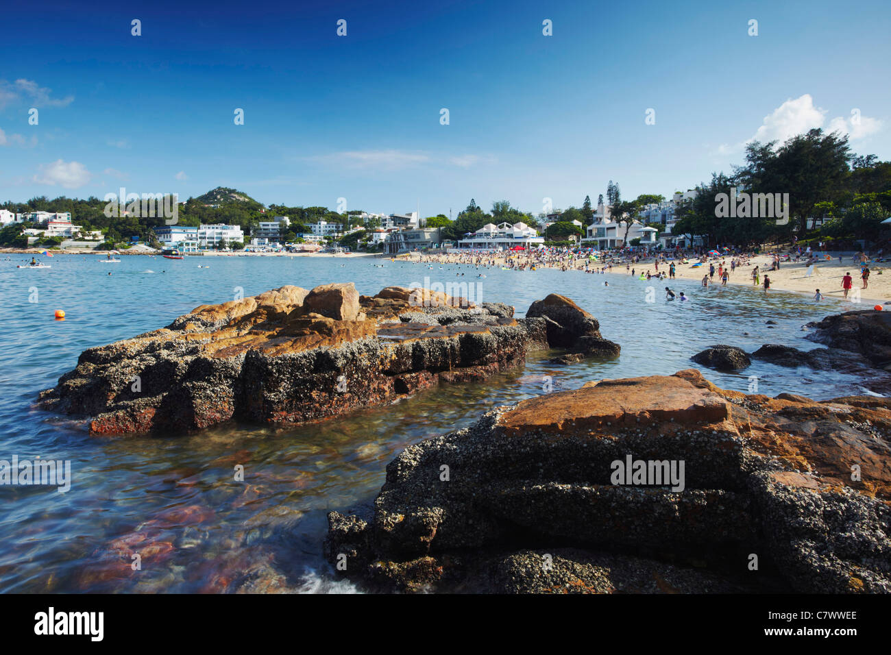 Stanley Main Beach, Hong Kong Island, Hong Kong, China Stock Photo - Alamy