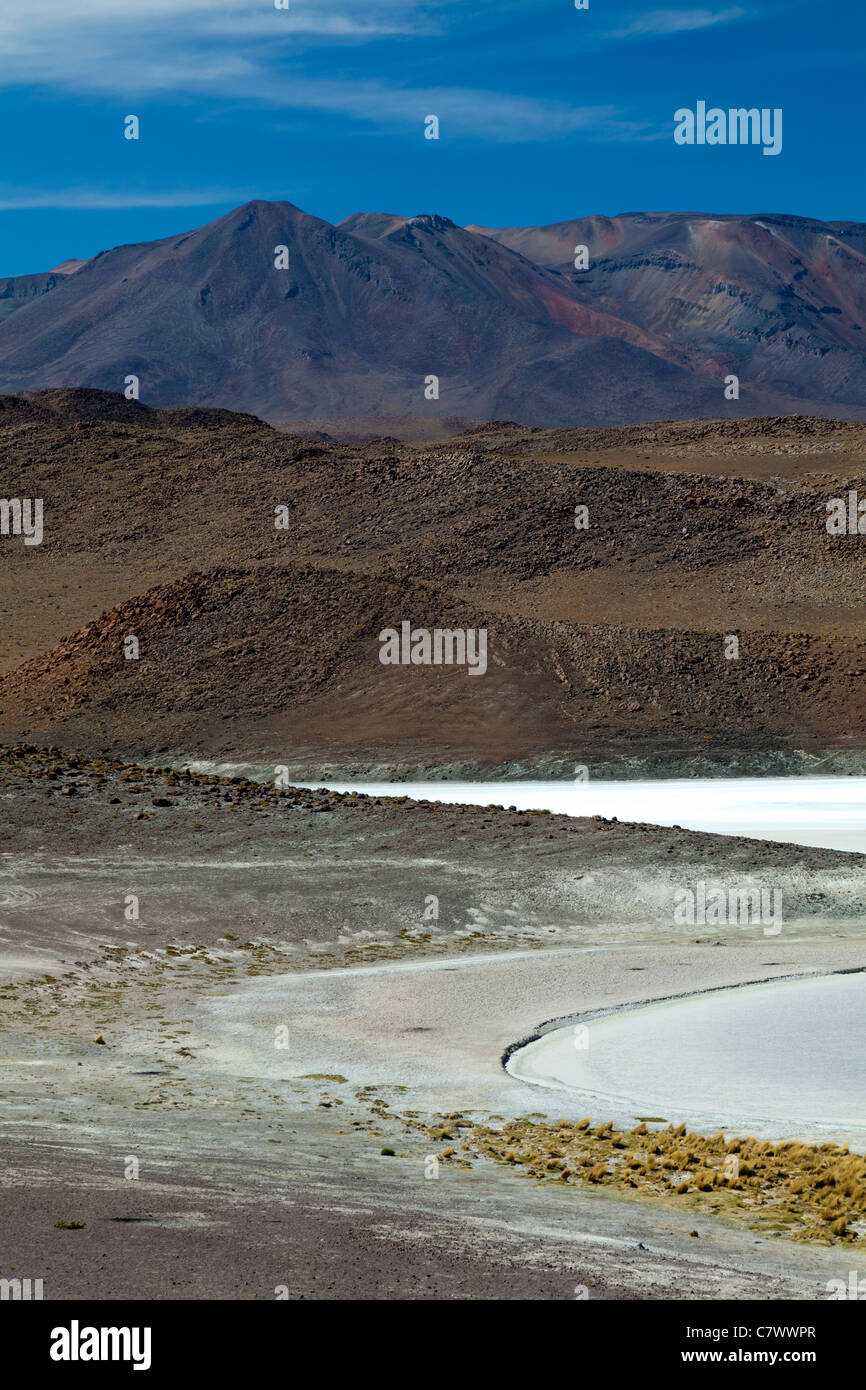 The stunning scenery of the Bolivian altiplano, between San Pedro de ...