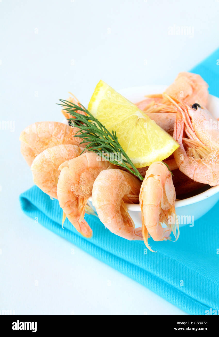 Many red shrimp are ready Stock Photo - Alamy