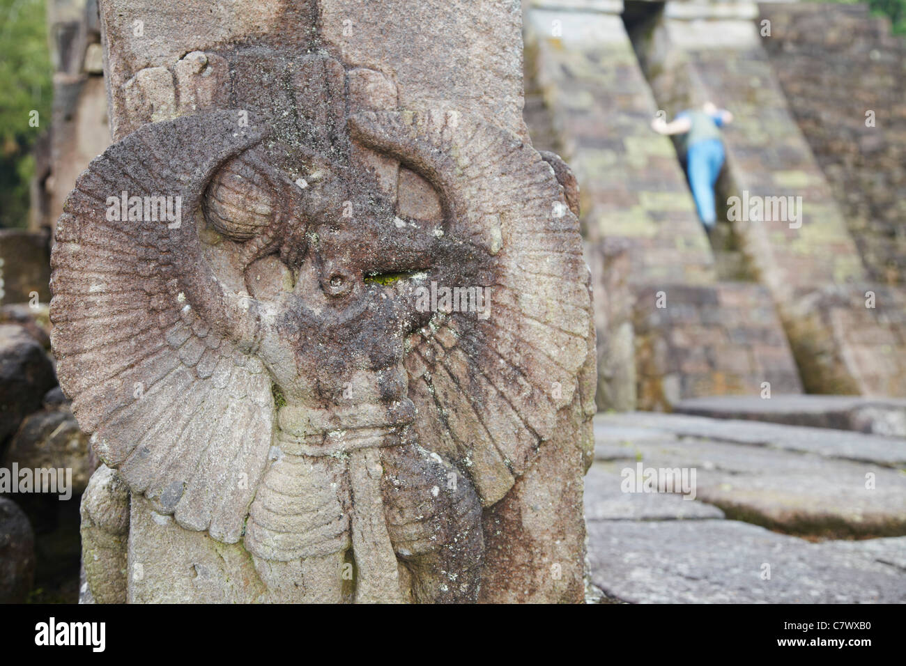 Javanese temple architecture hi-res stock photography and images - Alamy