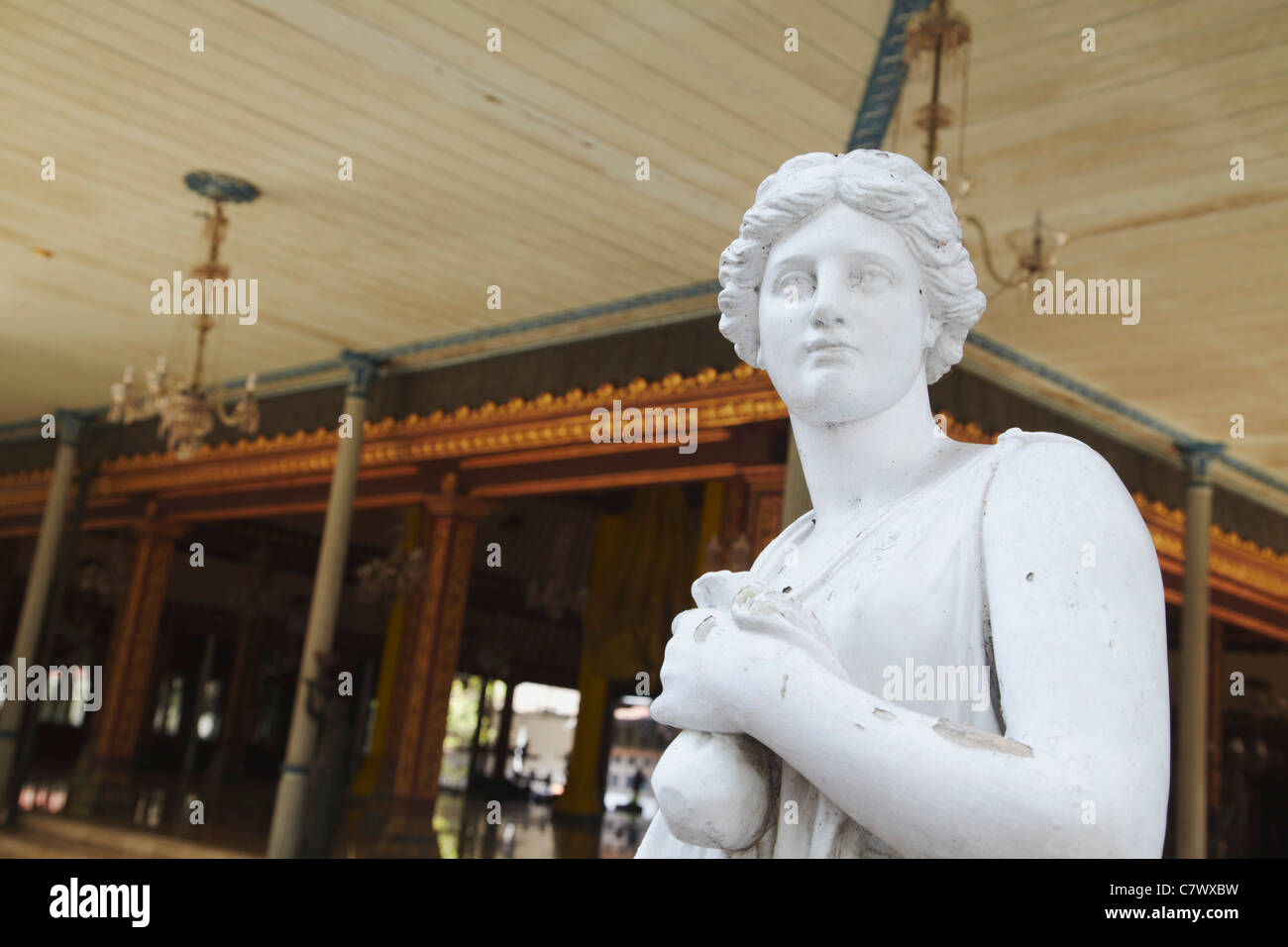 Statue in Kraton Surakarta, Solo, Java, Indonesia Stock Photo - Alamy