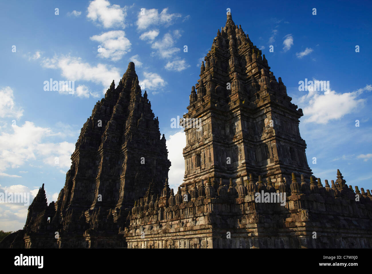 Temples at Prambanan complex, Java, Indonesia Stock Photo - Alamy