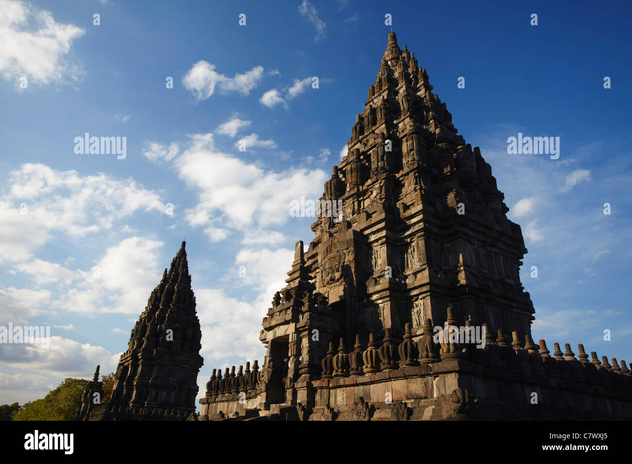Temples at Prambanan complex, Java, Indonesia Stock Photo - Alamy