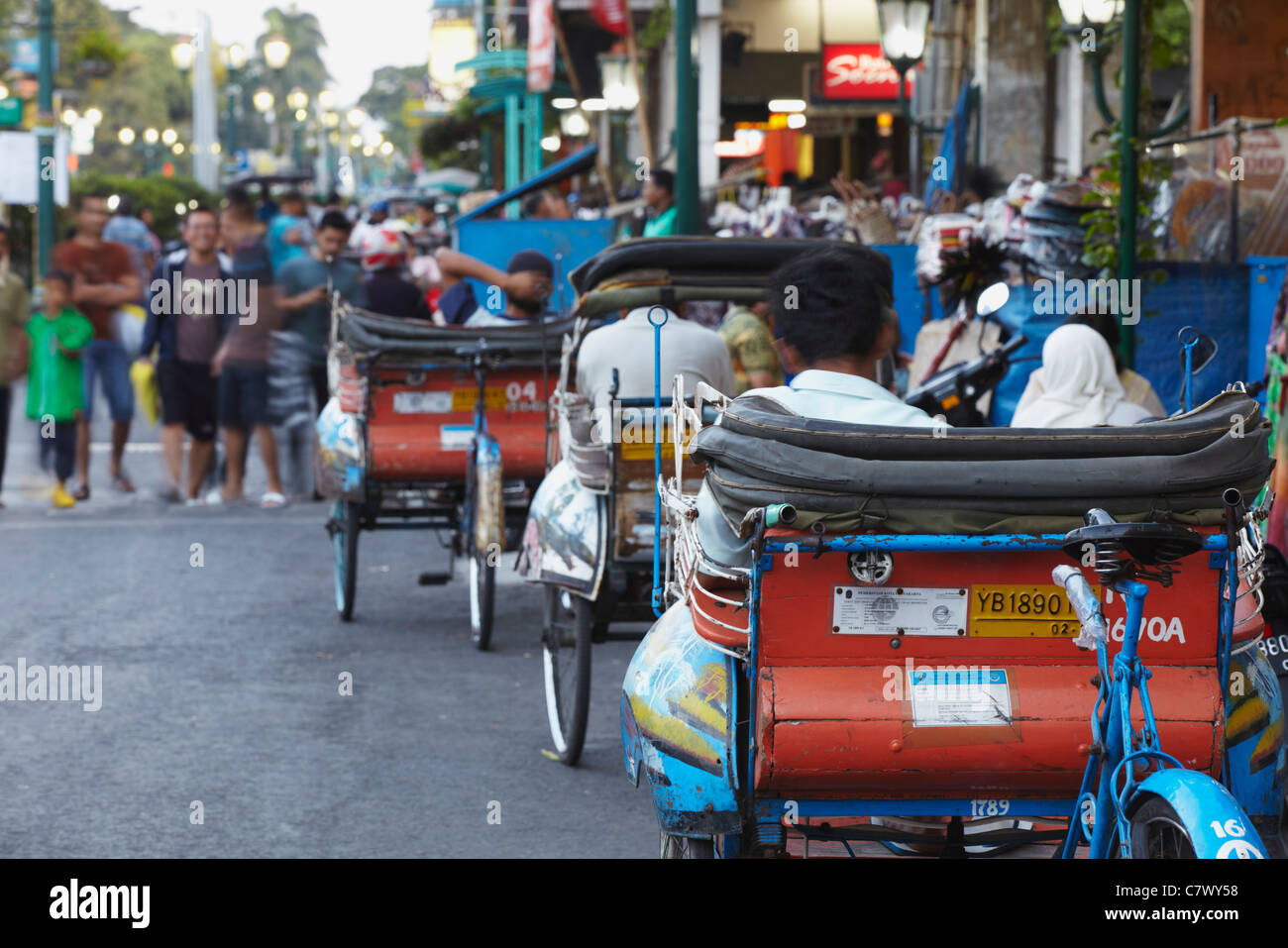 Malioboro road yogyakarta hi-res stock photography and images - Alamy