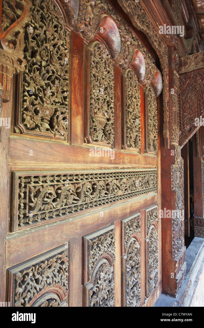 Replica of traditional Javanese house in Maritime Museum, Jakarta, Java ...