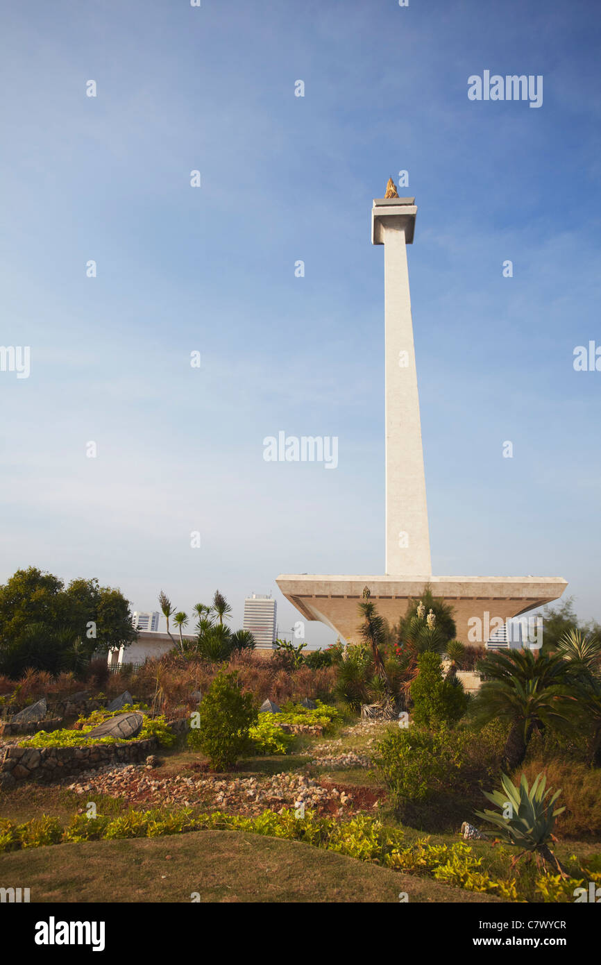 National Monument (MONAS) in Merdeka Square, Jakarta, Java, Indonesia ...