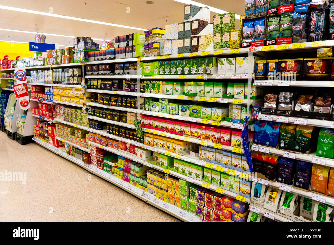 Tesco tea hi-res stock photography and images - Alamy