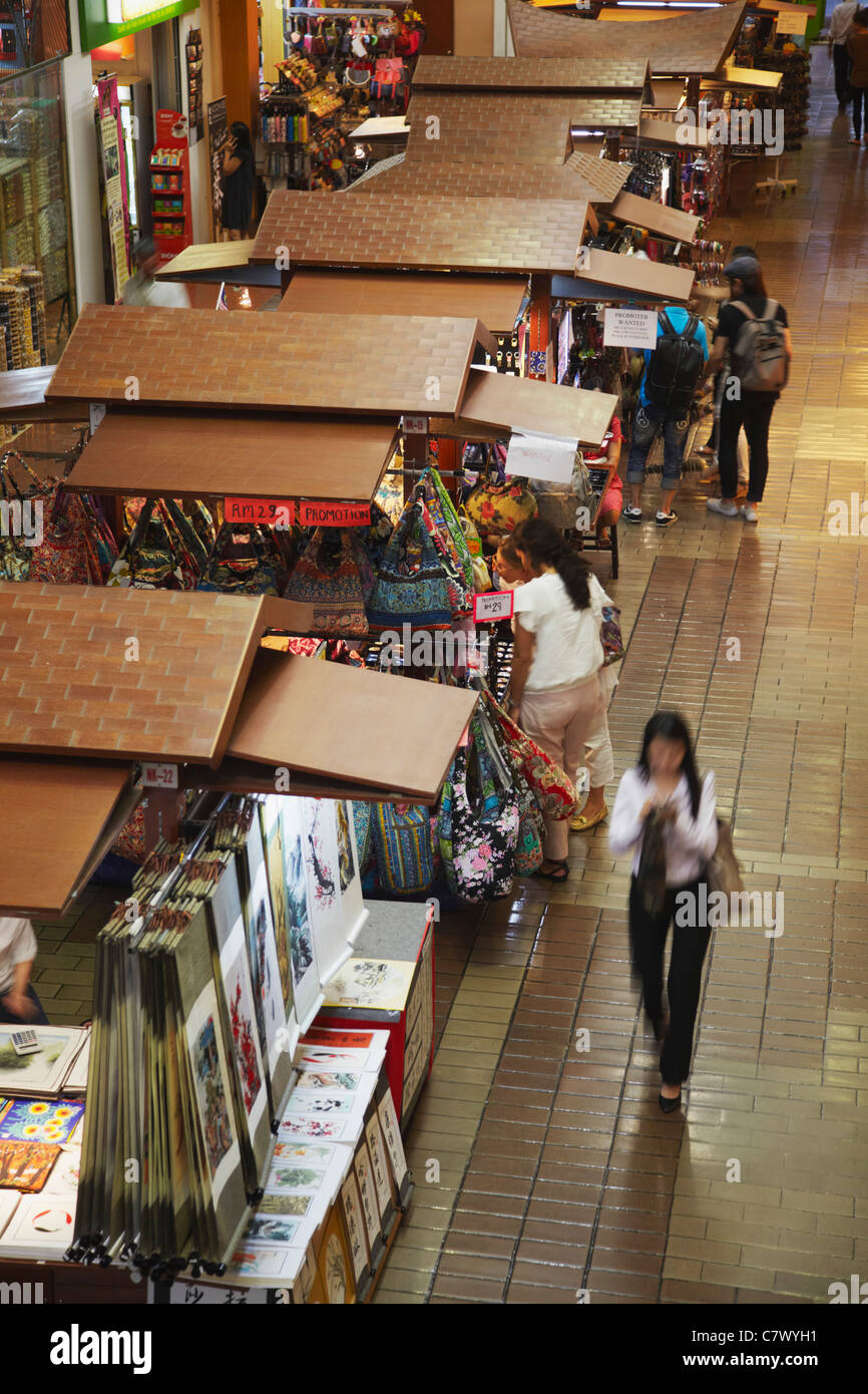 Stalls inside Central Market, Chinatown, Kuala Lumpur, Malaysia Stock ...