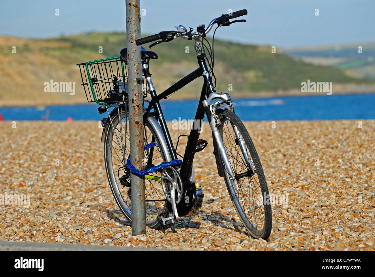 Bike on the Beach Stock Photo - Alamy