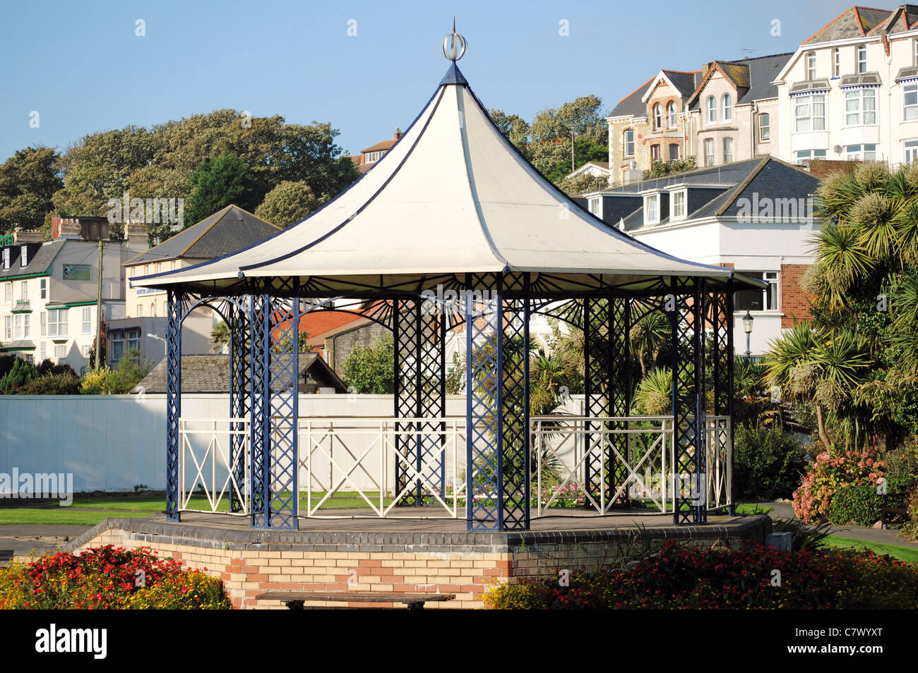 An English Bandstand Stock Photo - Alamy