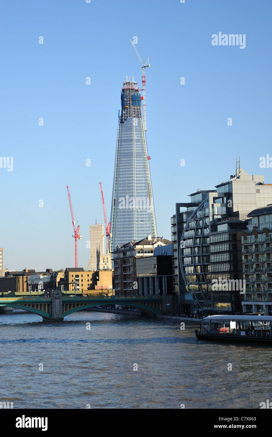 The Shard London Bridge Tower also known as the Shard of Glass Stock ...