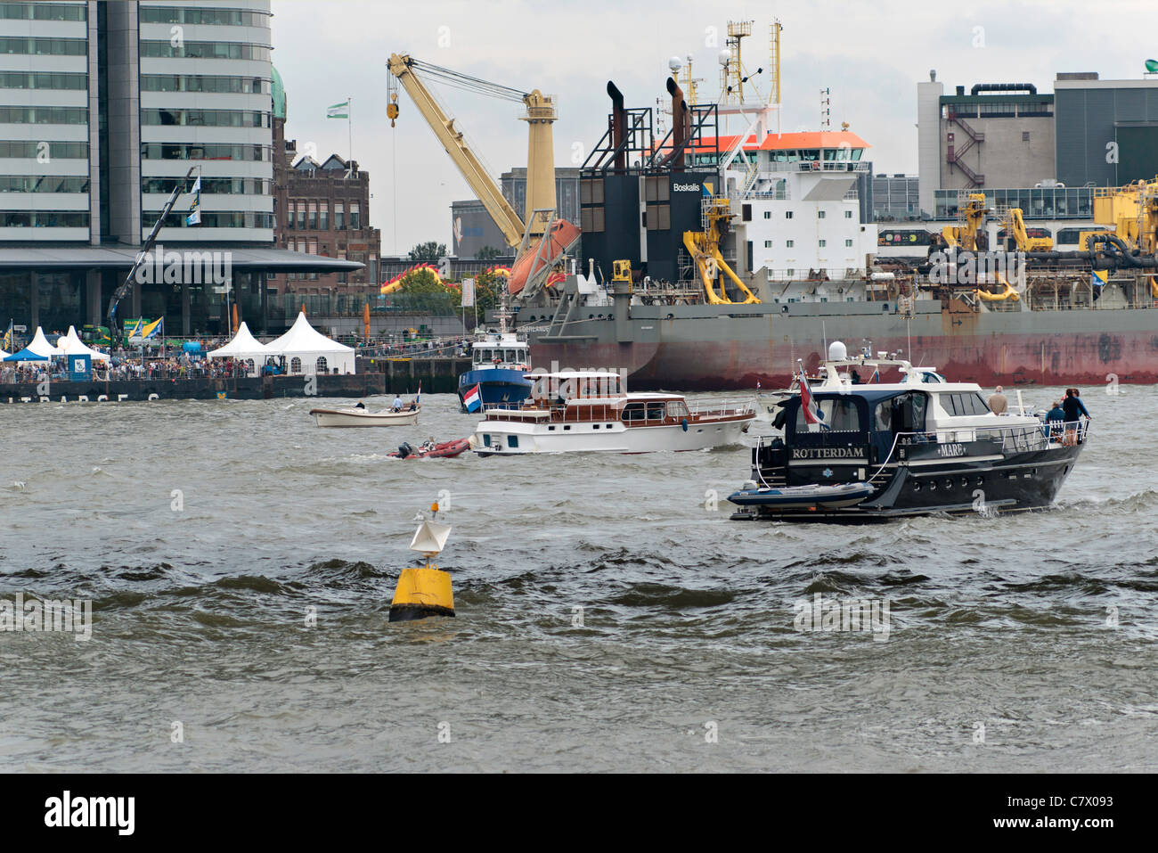 Rotterdam harbour view hi-res stock photography and images - Alamy