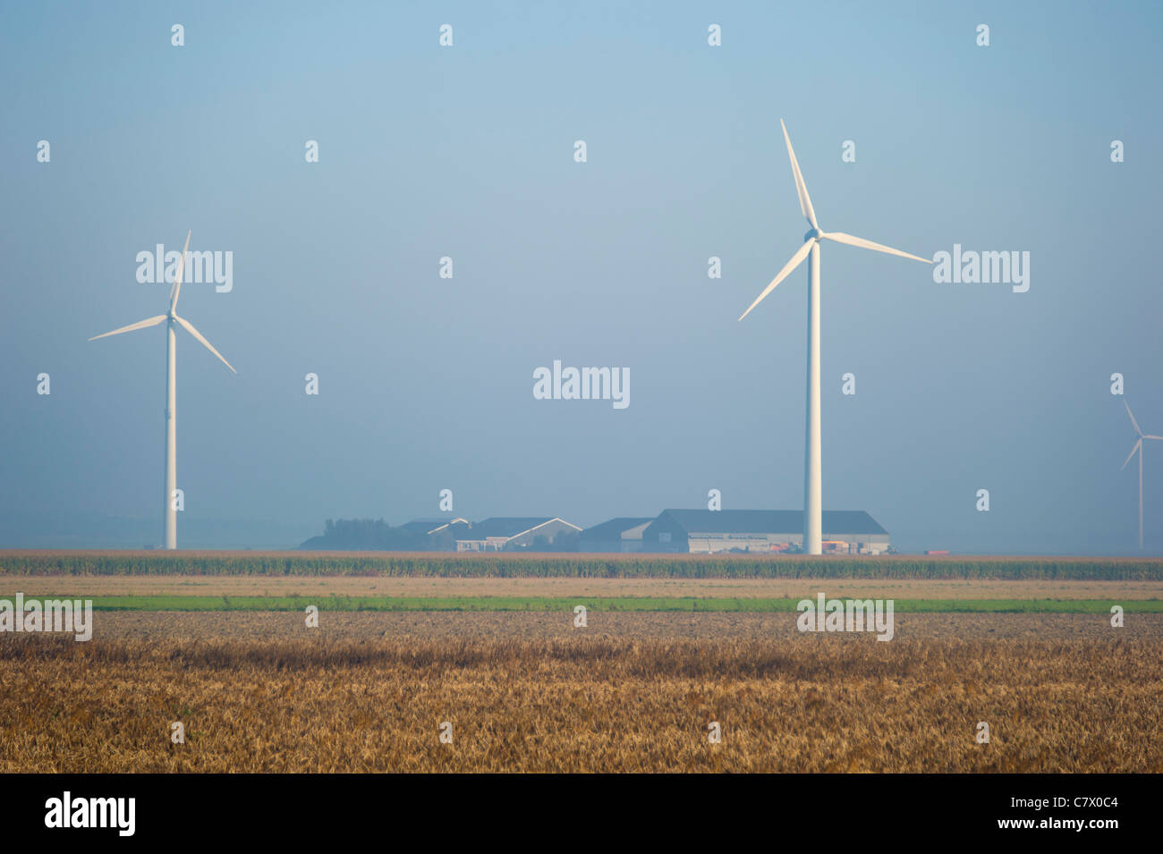 Turbines farm hi-res stock photography and images - Alamy