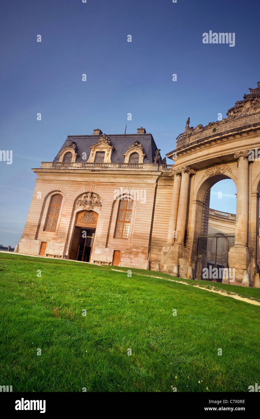 The exterior of the Living Horse Museum and Grand Stables at Chantilly ...
