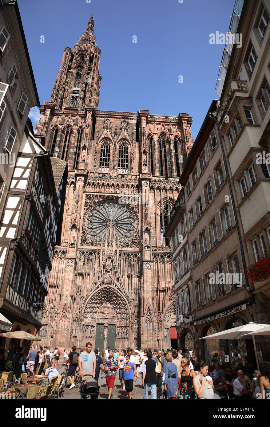 France Strasbourg Cathedral Stock Photo - Alamy