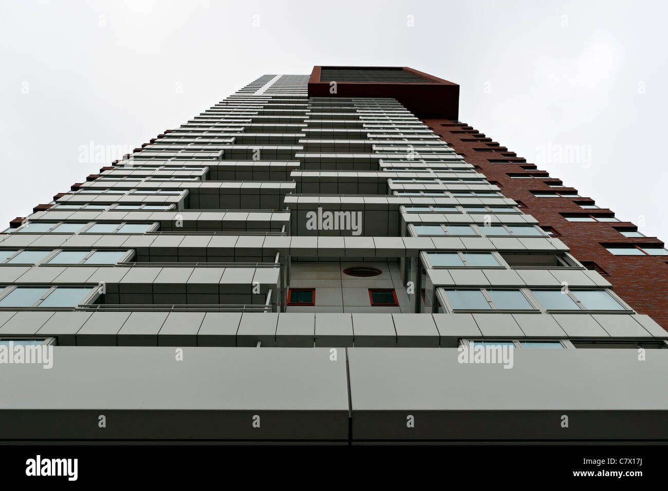 Skyscraper Montevideo in Rotterdam Stock Photo - Alamy