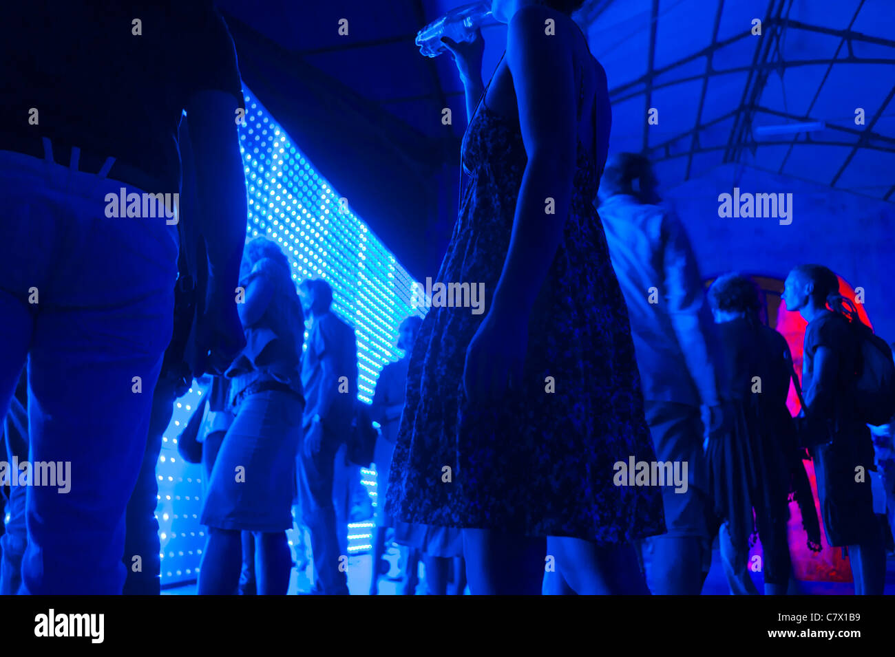 Paris, France, Public Events, Nuit Blanche, White Night, LED Lighting ...