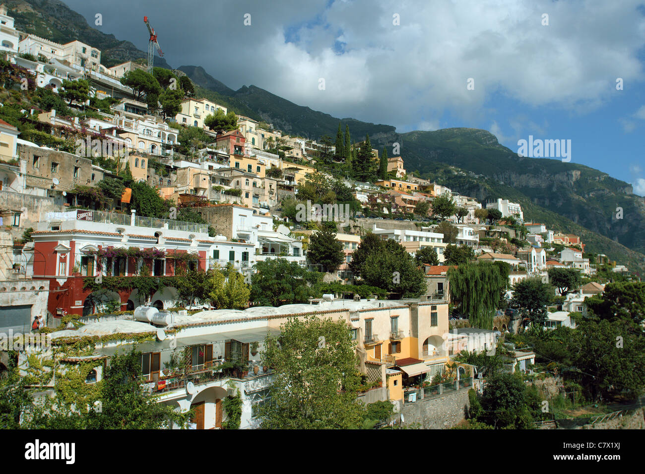 Italy amalfi coast positano view hi-res stock photography and images ...