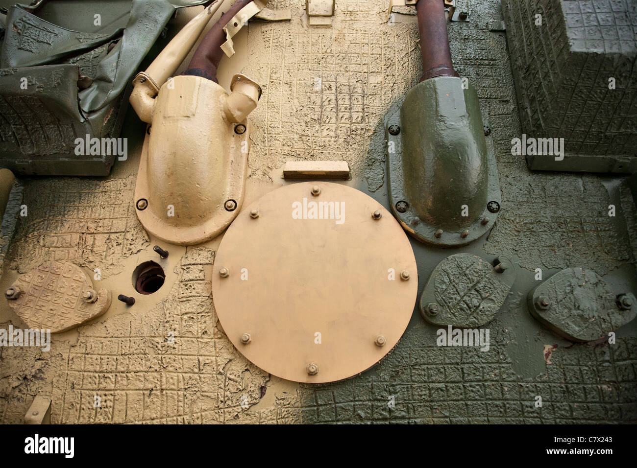 German Jagdpanther tank destroyer rear. Imperial War Museum London ...
