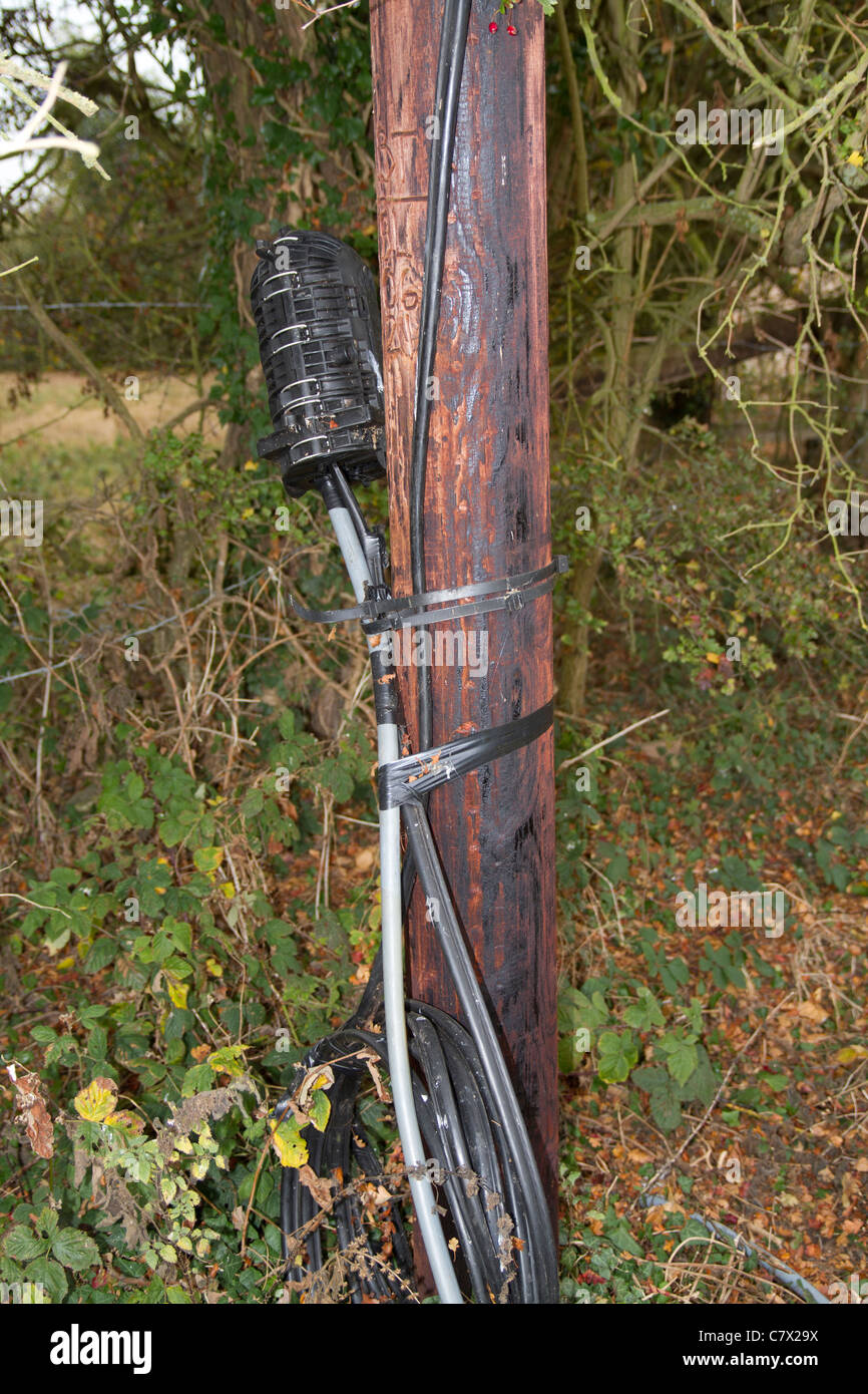 Telegraph cables hi-res stock photography and images - Alamy