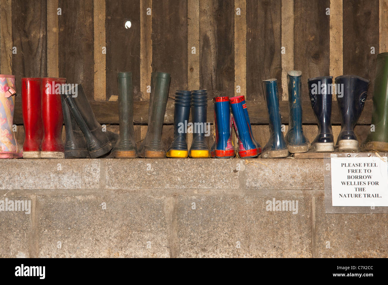 Pair of wellies hi-res stock photography and images - Alamy