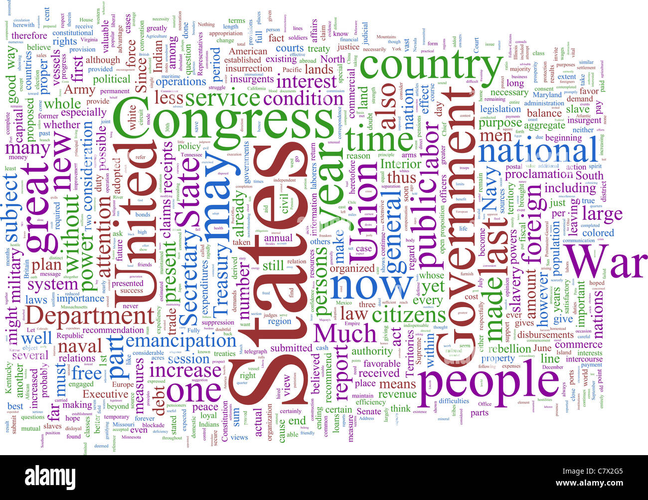 Lincoln gettysburg address historic hi-res stock photography and images ...