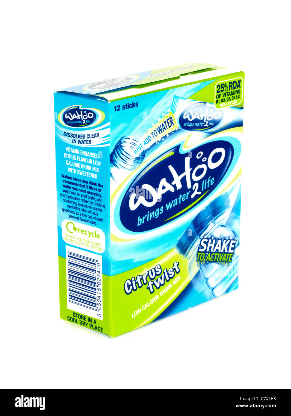Wahoo Citrus Twist Drink Mix Stock Photo - Alamy