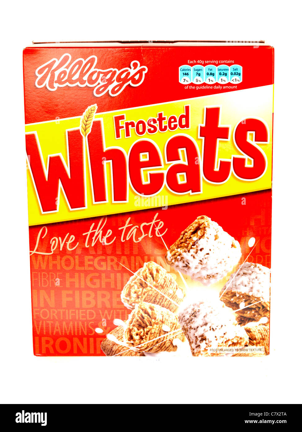 Kellogg's Frosted Wheats Cereal Stock Photo - Alamy