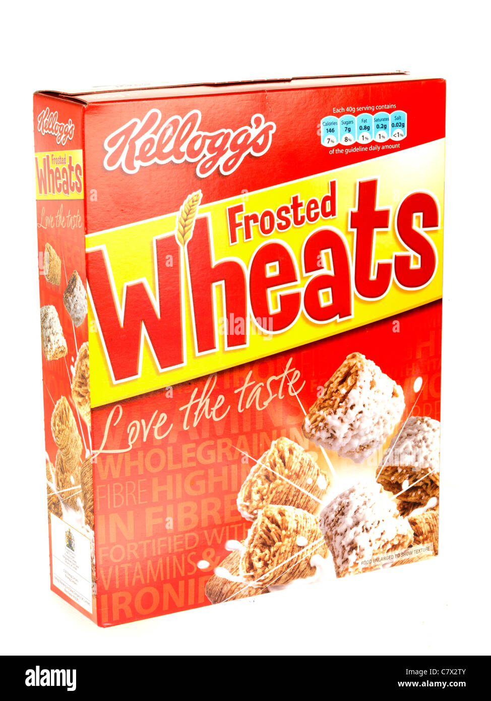 Kellogg's Frosted Wheats Cereal Stock Photo - Alamy