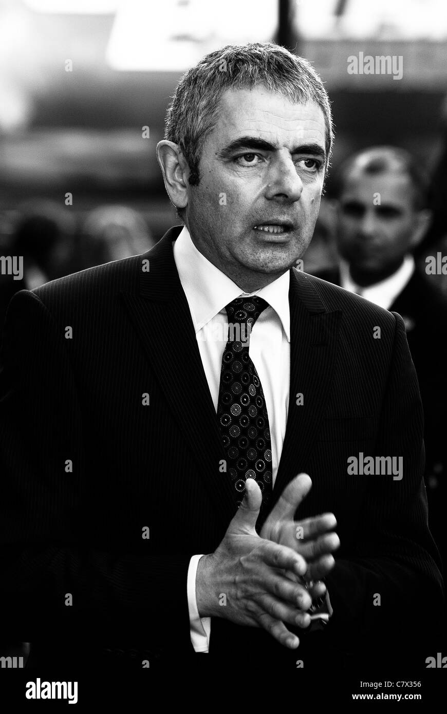 Rowan atkinson Black and White Stock Photos & Images - Alamy