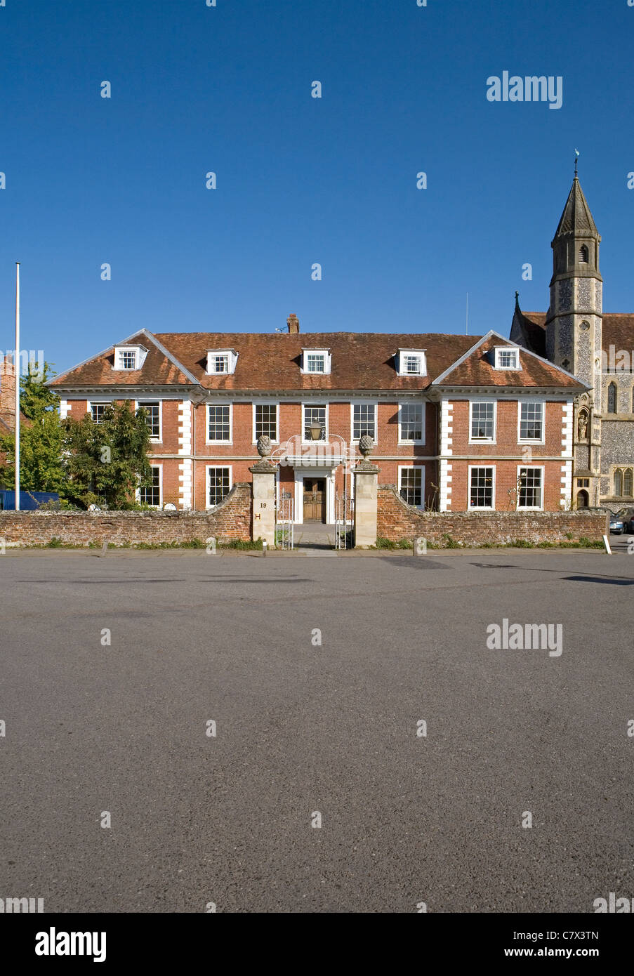 Sarum College. Theological college in Salisbury Wiltshire Stock Photo ...
