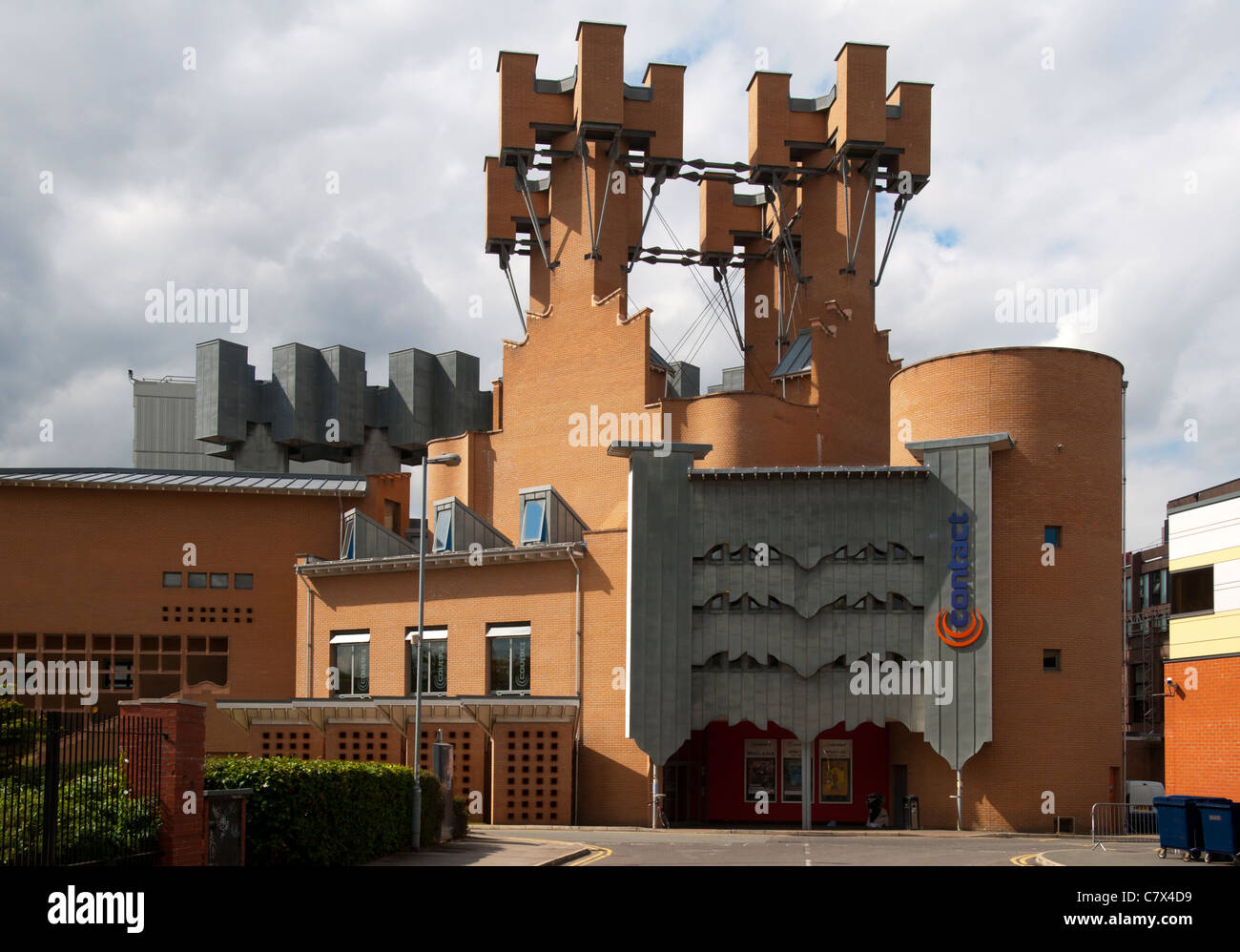 The Contact Theatre building, Oxford Road, Manchester, England, UK ...