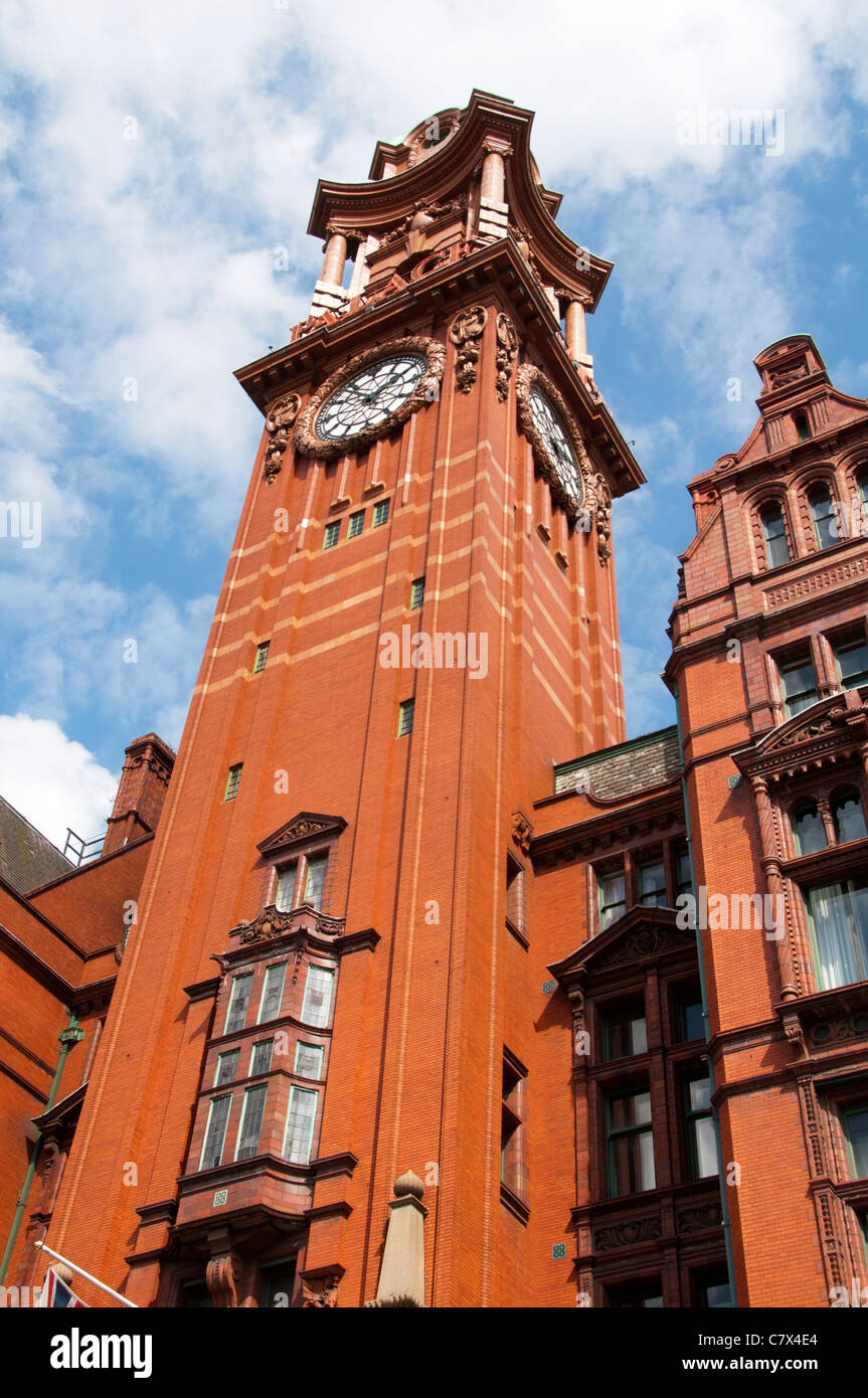 Tower of the Refuge Assurance building. Paul Waterhouse,1910-12. Oxford ...