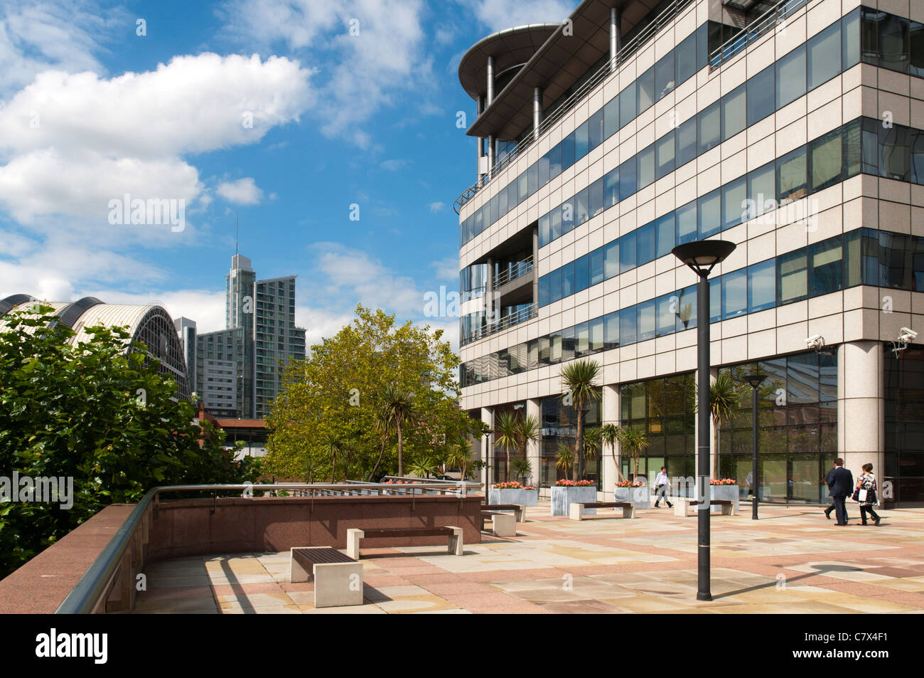 The Great Northern Tower from Barbirolli Square, Manchester, England ...